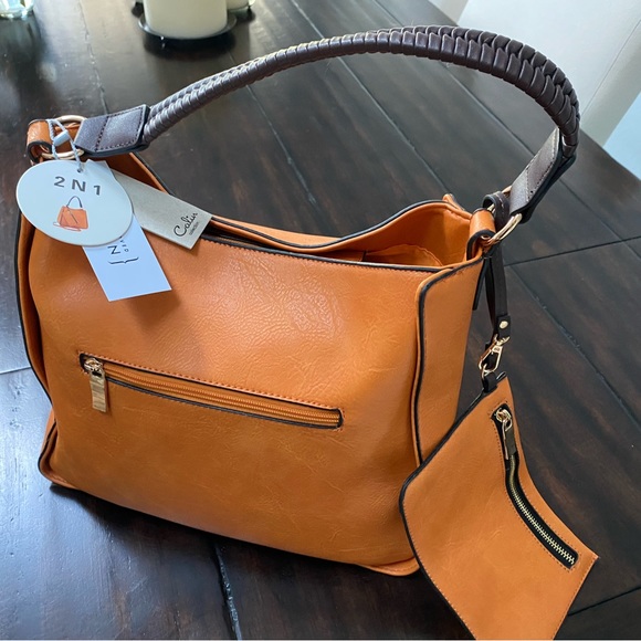 calin collection | Bags | Large Vegan Leather Purse | Poshmark